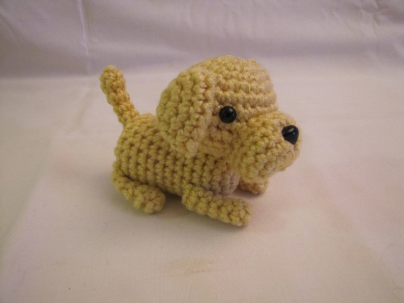 YELLOW LABRADOR RETRIEVER - Crochet Amigurumi - Crochet Dog, Crochet ...