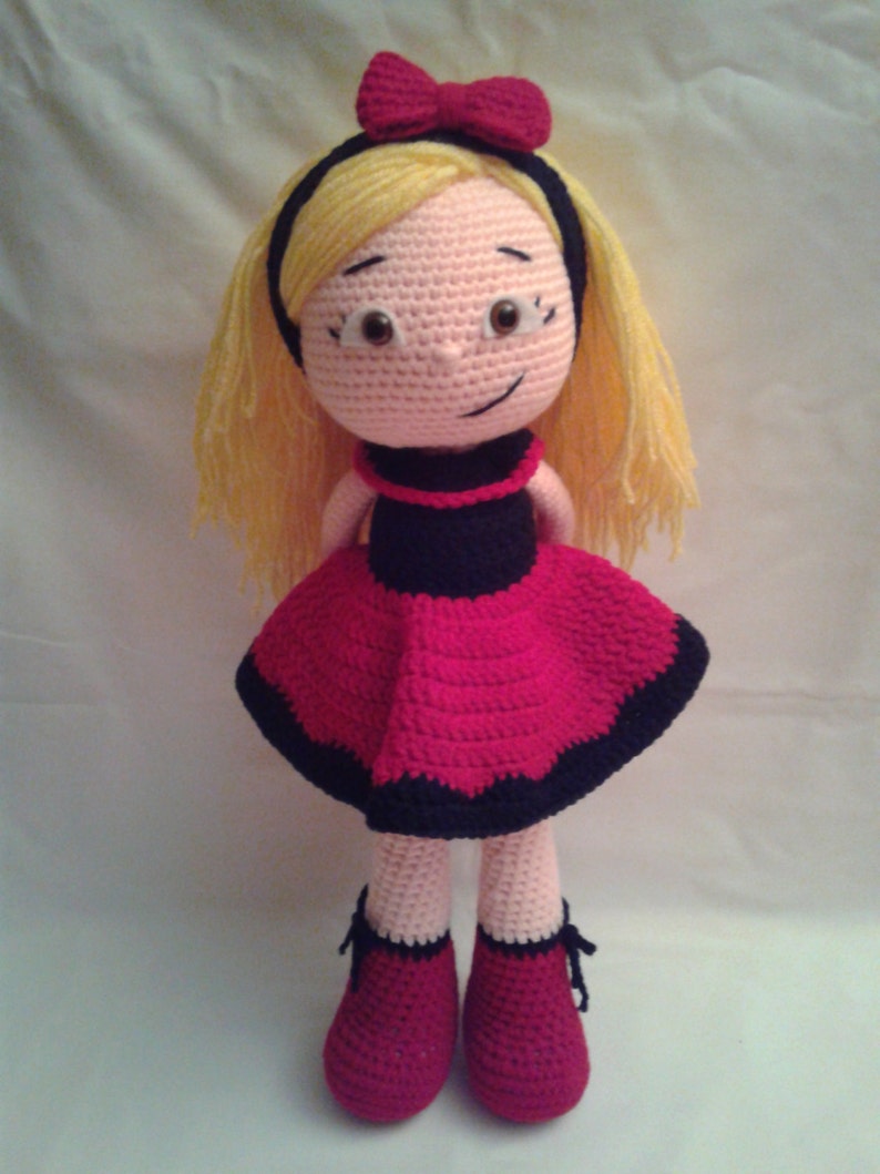 ALYA Crochet Amigurumi Doll - Crochet Doll - Etsy