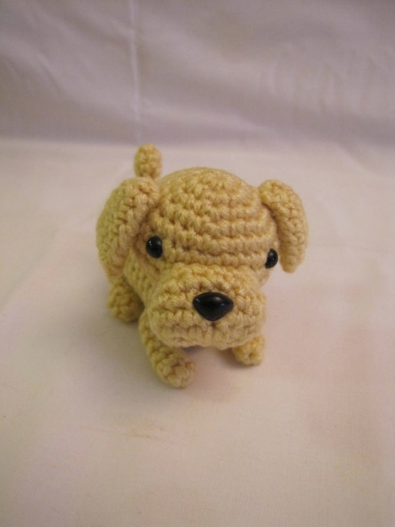 YELLOW LABRADOR RETRIEVER Crochet Amigurumi Crochet Dog | Etsy