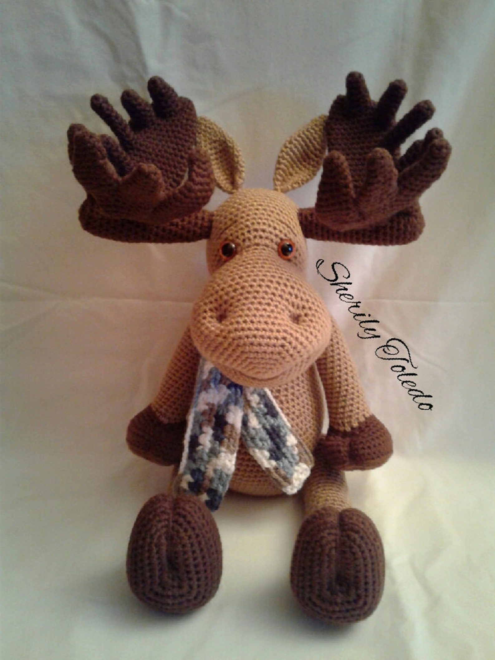 PATTERN Moses the Moose Crochet Amigurumi Pattern - Etsy