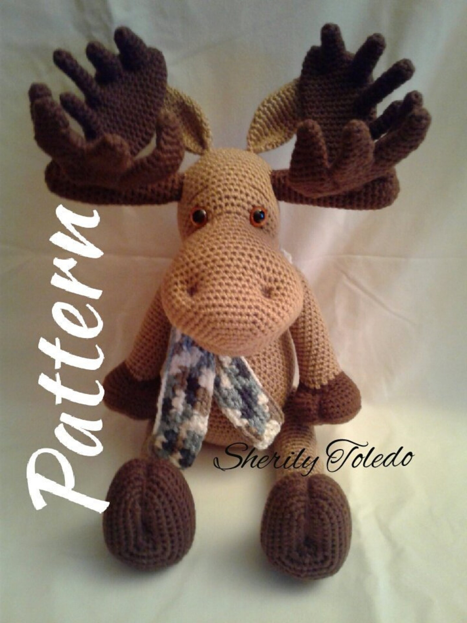 PATTERN Moses the Moose Crochet Amigurumi Pattern - Etsy