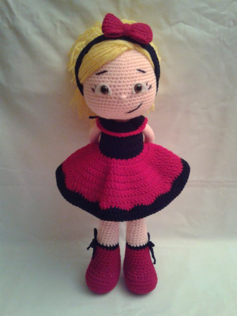 ALYA Crochet Amigurumi Doll - Crochet Doll - Etsy