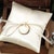 Small Ring Pillow, Ivory Satin Engagement Ring Pillow, Mini Ring Bearer ...