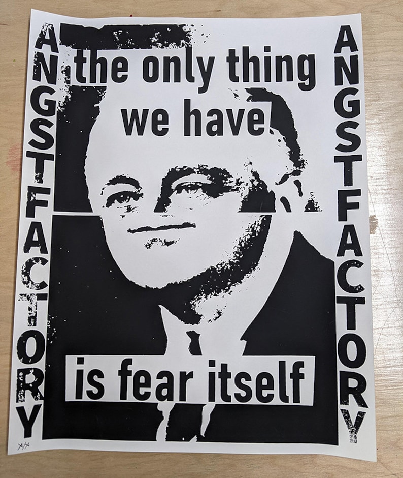 Internment Camp Daddy / the Only Thing We Have is Fear Itself - Etsy