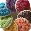 Scrubbies 3 Lime Green Kitchen Scrubbies, Crochet Scrubbies, Nylon ...