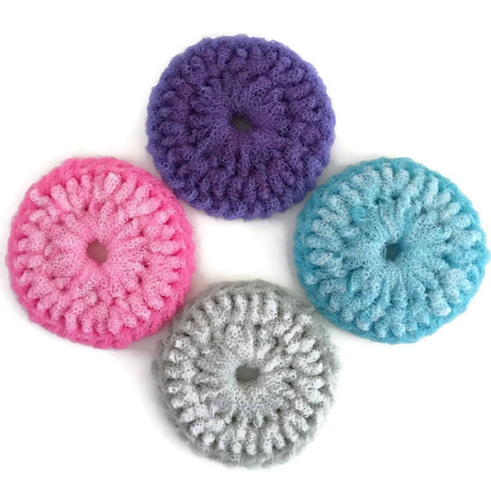 Tawashi Kitchen Scrubbies Set of 4 Eco Friendly Kitchen | Etsy