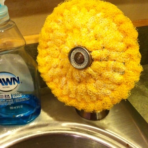 Pot Scrubbers,4 Large Pot Scrubbers,dish Scrubber,4.5" Kitchen Dish ...
