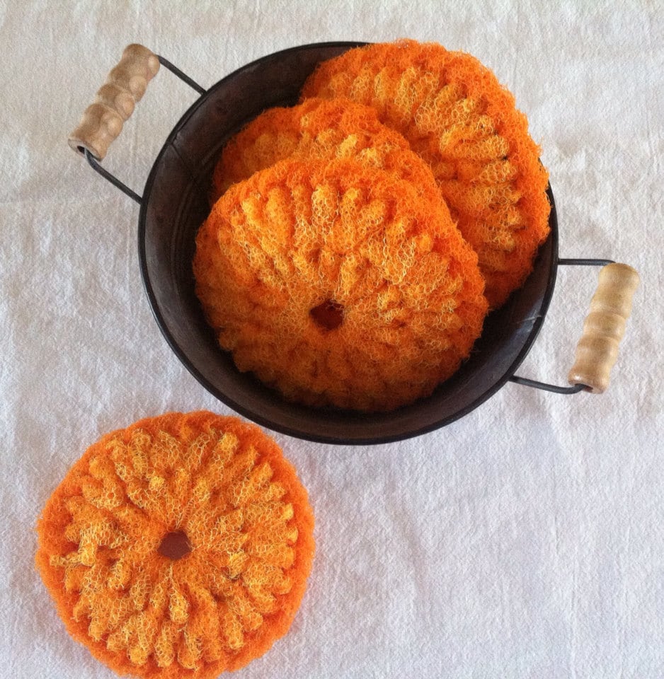 Dish ScrubbiesNylon Pot Scrubbers Set of 2 through 8 Dish | Etsy