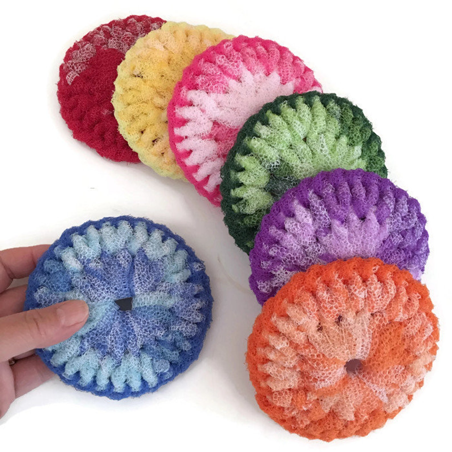 Large Kitchen Scrubbies Choose Colors and 2 Through 7 | Etsy
