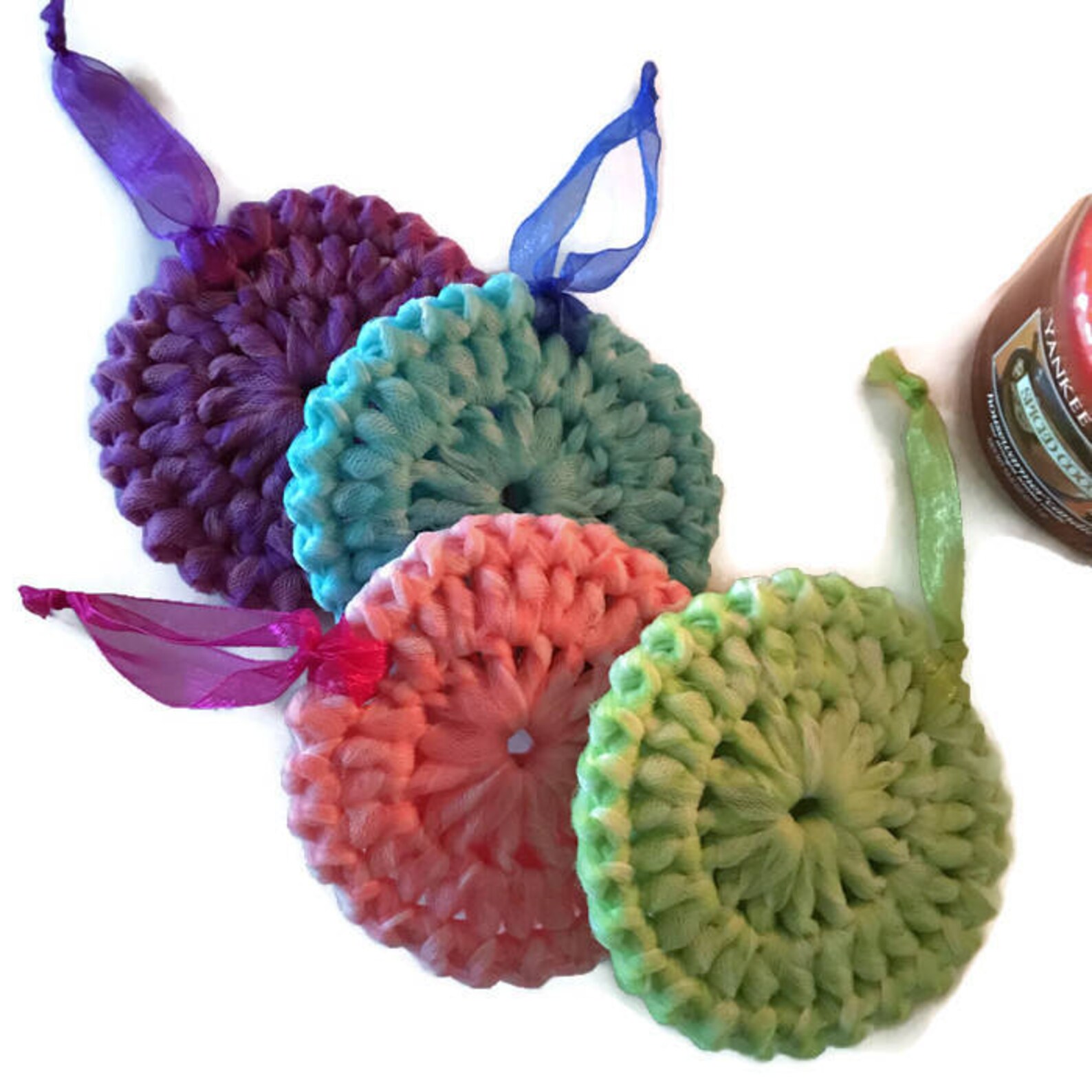 Loofah, 2 Through 8 Crochet Natural Loofah, Handmade Soap Loofah, Loofa ...