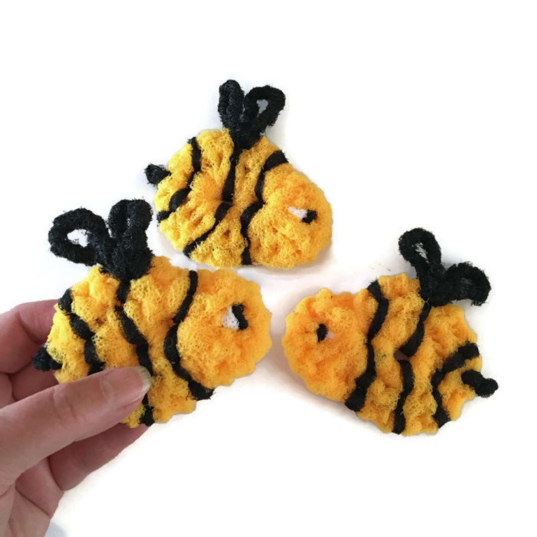 Bee Dish Scrubbies Choose 2 Through 6 - Nylon Scrubbies - Pot Scrubbers ...