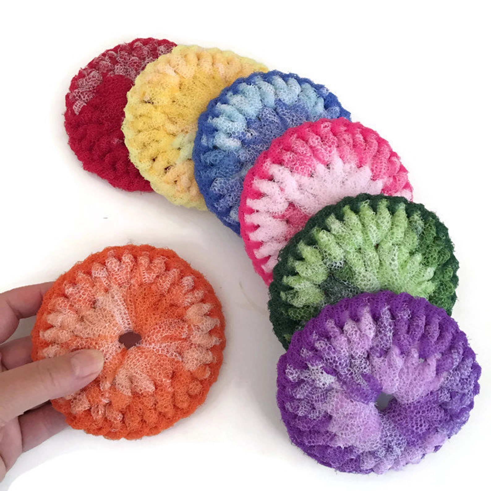 Large Kitchen Scrubbies Choose Colors and 2 Through 7 | Etsy