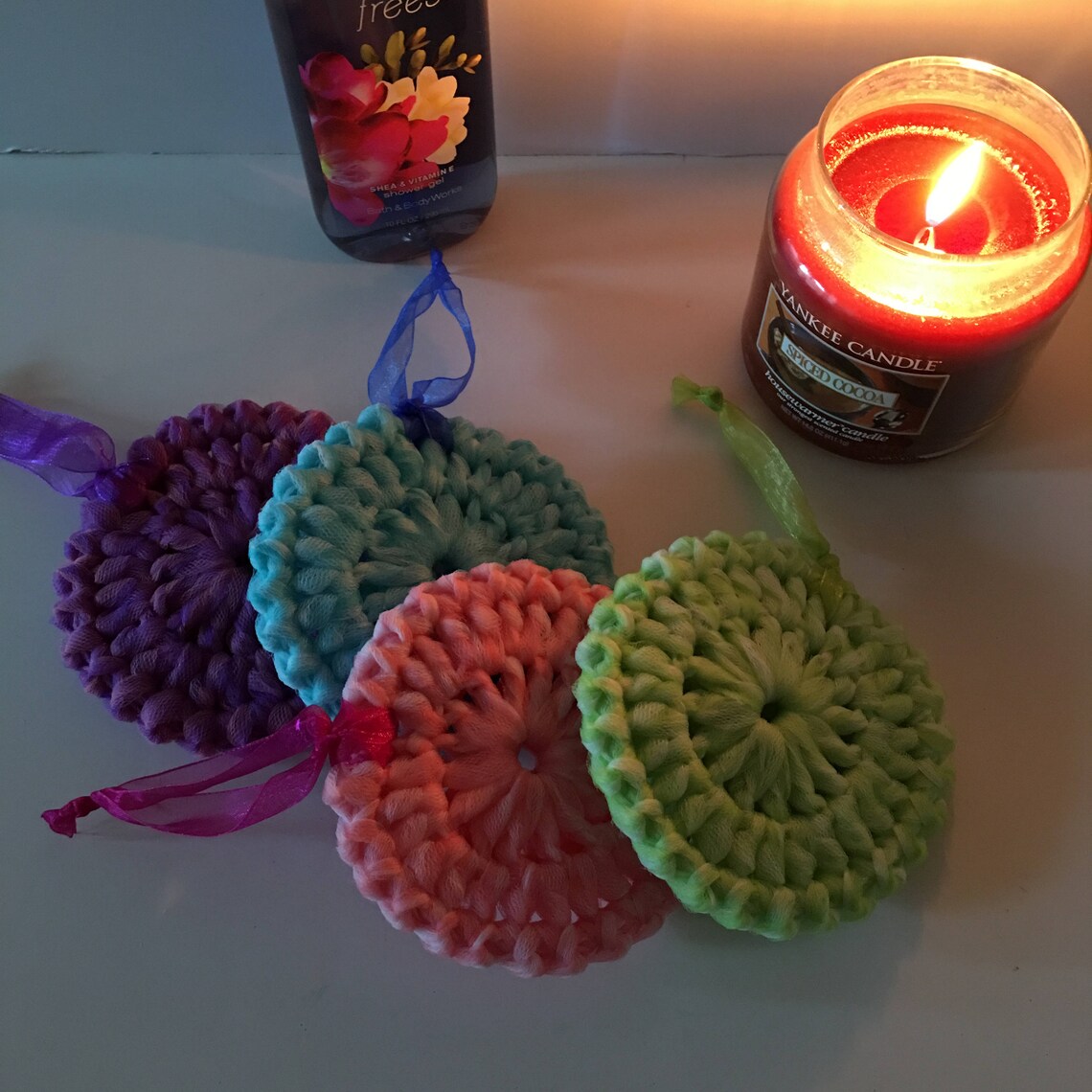Loofah, 2 Through 8 Crochet Natural Loofah, Handmade Soap Loofah, Loofa ...