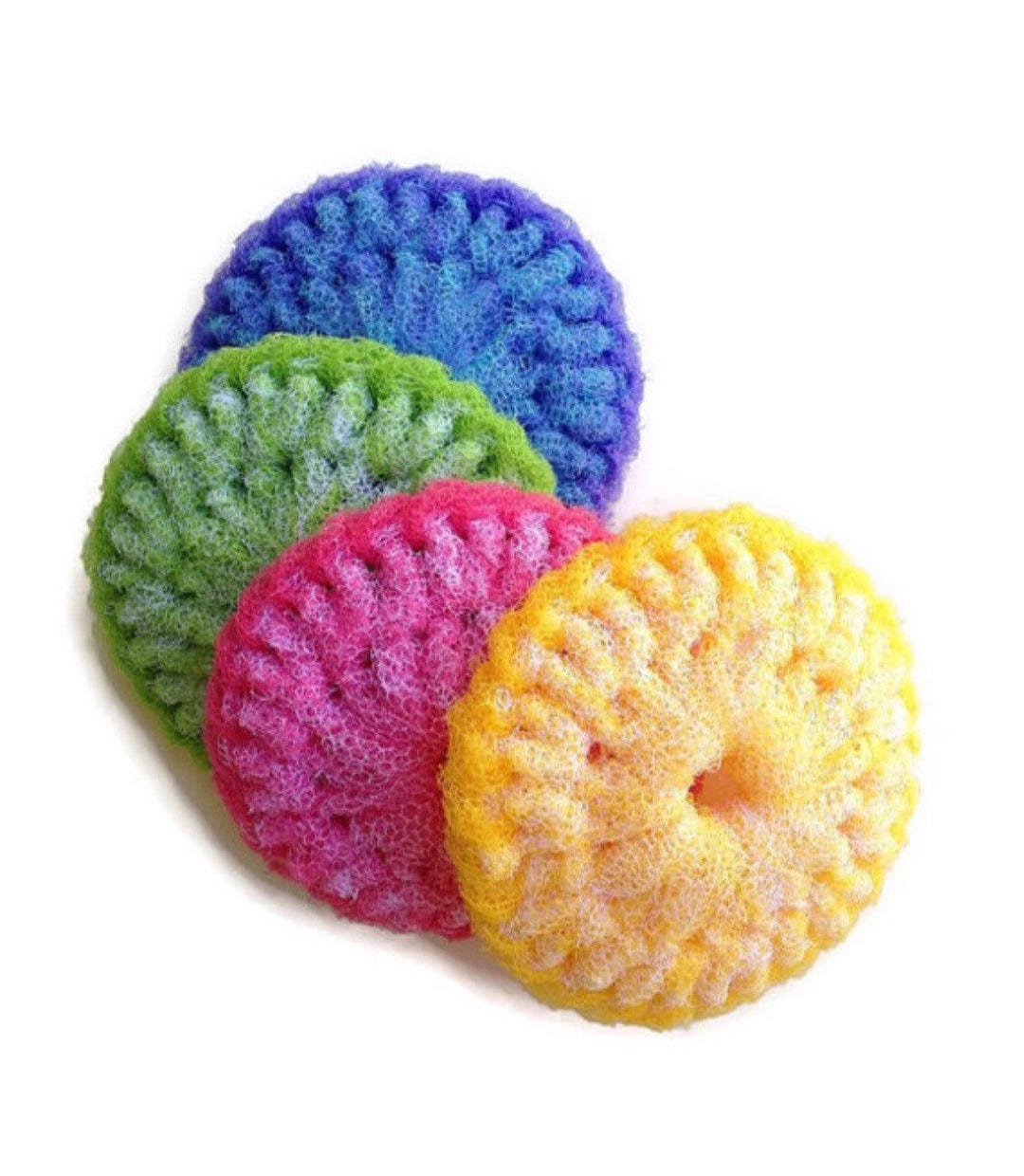 Pot Scrubbers,4 Large Pot Scrubbers,dish Scrubber,4.5" Kitchen Dish ...