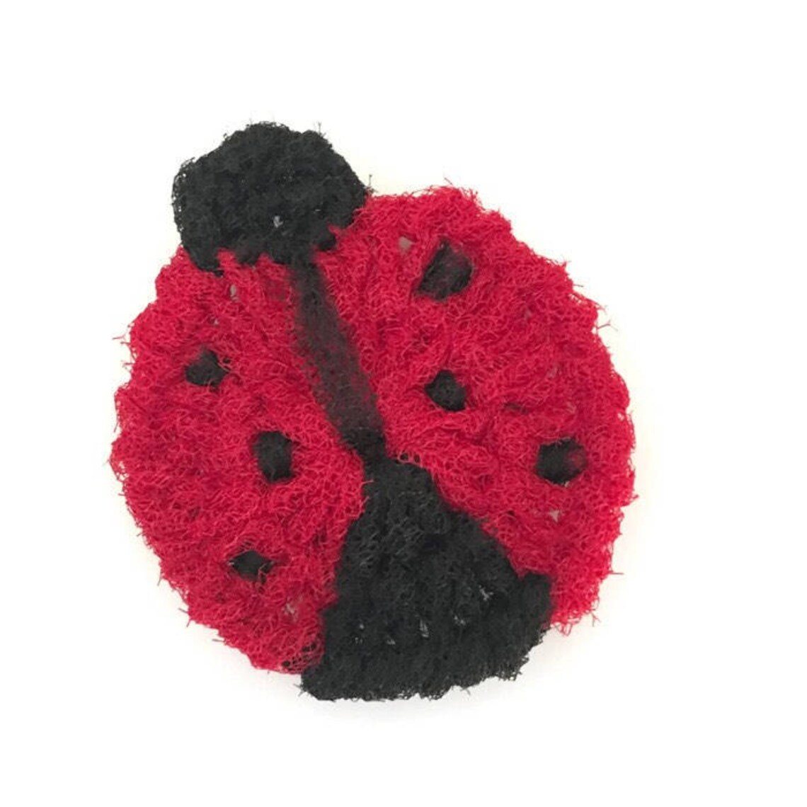 Ladybug Pot Scrubbers- 2 Through 6 Ladybug Dish Scrubbies, Red and ...