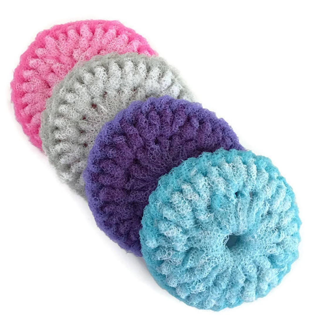 Tawashi Kitchen Scrubbies - Set of 4 - Eco Friendly Kitchen Scrubbers ...