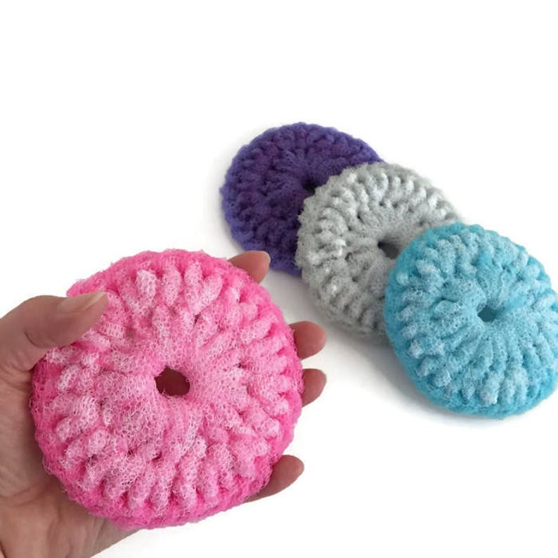 Tawashi Kitchen Scrubbies Set of 4 Eco Friendly Kitchen | Etsy