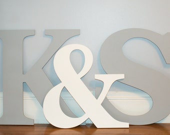 Wood Letter Wedding Guest book alternative 30 inch letter | Etsy