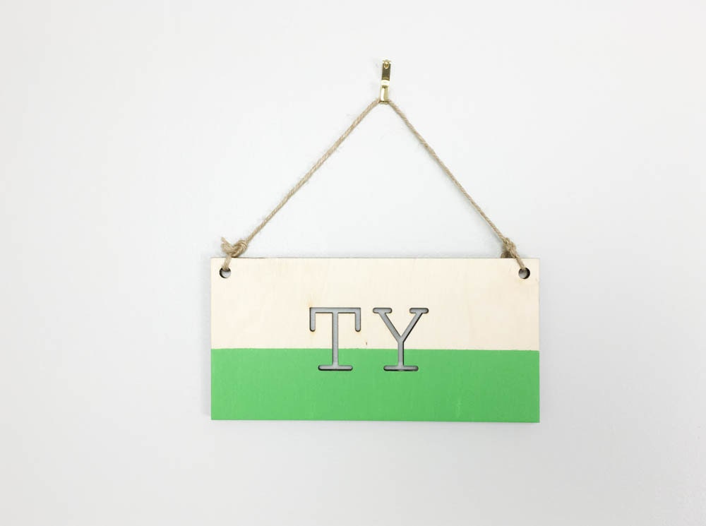 Name Plaque Door Name Sign Mini Block Printed Name Sign Name - Etsy