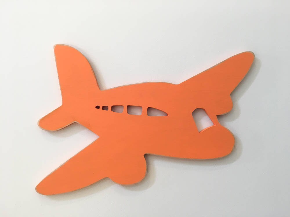 Wood Plane Shape Plane Cut Out Plane Wall Sign - Etsy