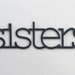 Sisters Wood Sign Sibling Shared Room Sign Big Sister Little Sister ...