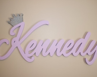 Glitter Name Sign - Etsy