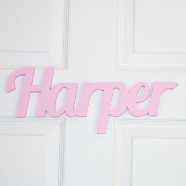 Wooden Name Signs - Etsy