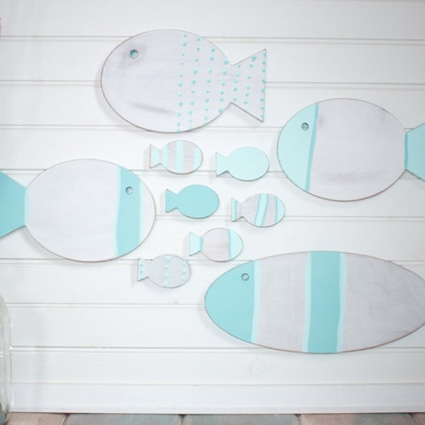 Wooden Fish Wall Decor - Etsy