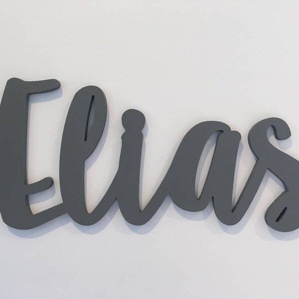 Nursery Name Sign - Etsy