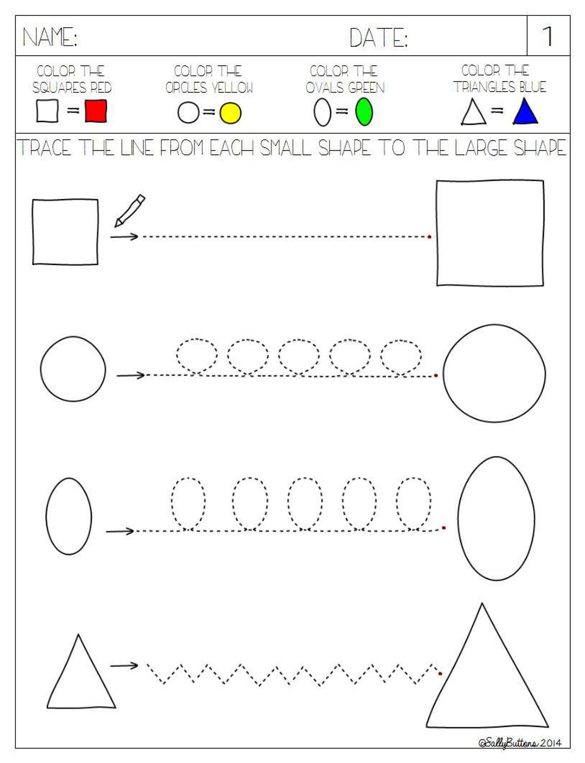 Form Drawing Set - Lines/curves - Basic Writing Skills Worksheet Pack ...