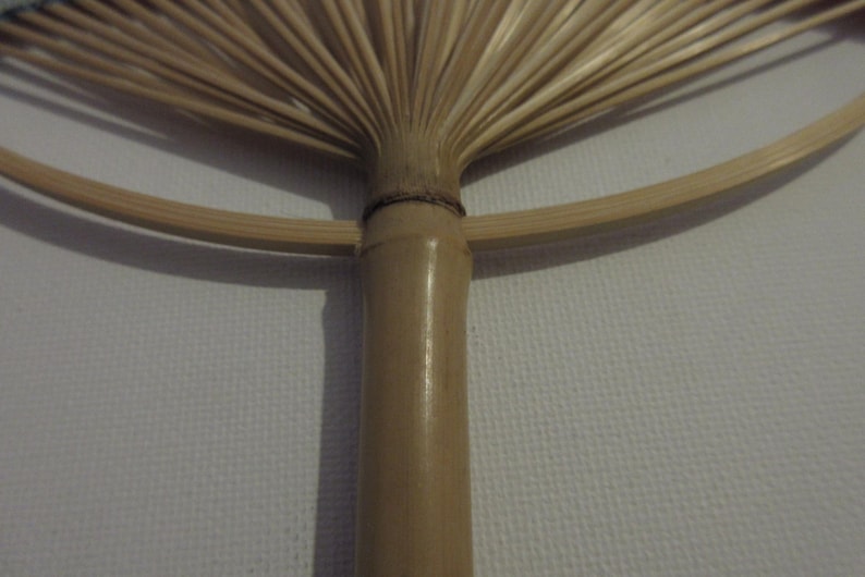 Handmade Kimono UCHIWA Fan - Japanese Antique Silk and High-quality ...