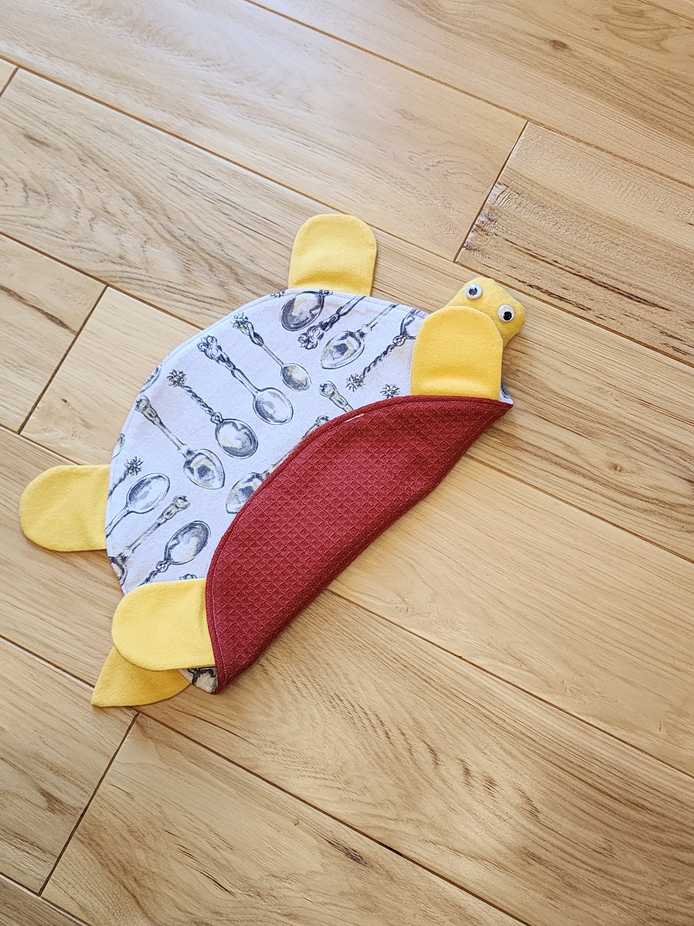 Beautiful Spoons Flower Floor Turtle Kitchen Mop - Etsy