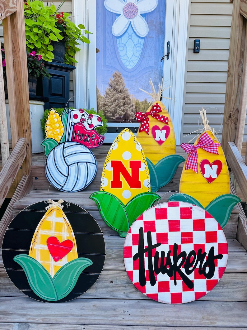 Go Huskers Volleyball - Etsy