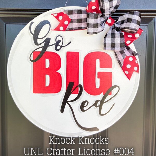 Go Big Red - Etsy
