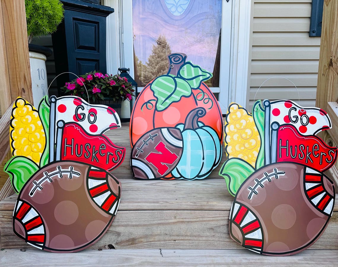 Go Huskers Volleyball - Etsy
