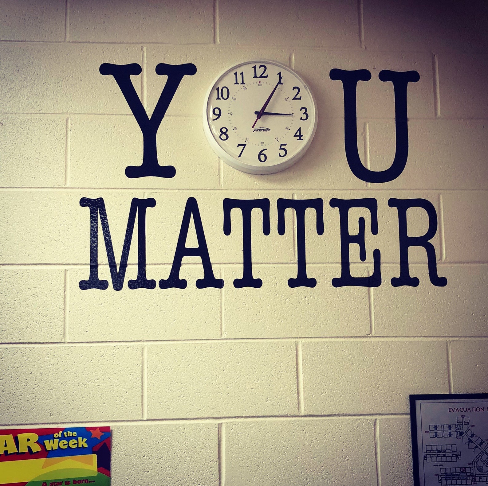 You Matter Wall Decal - Etsy