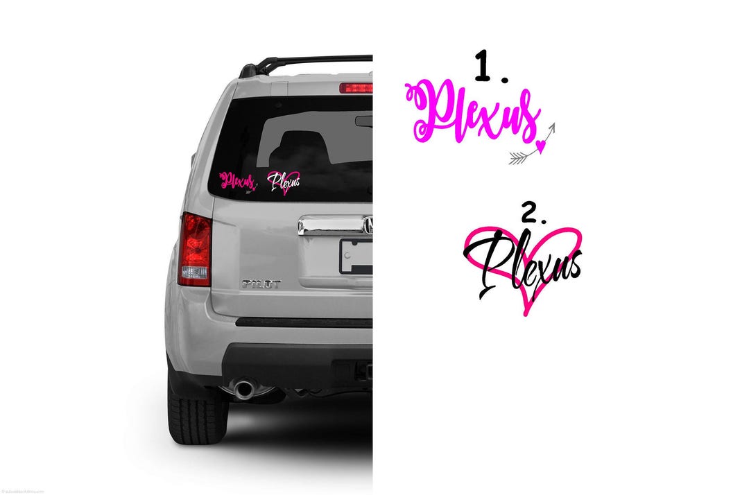 Plexus Car Decal - Etsy