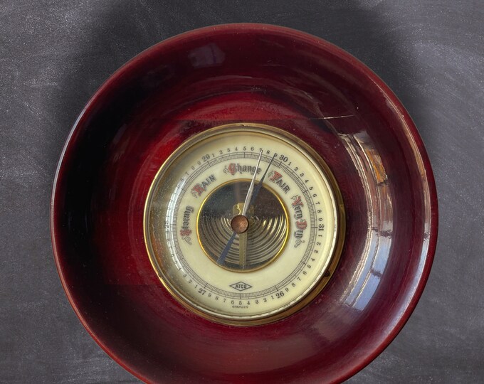 Vintage Mid Century ATCO Germany Barometer - Etsy