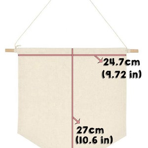 Wall Hanging Canvas Flag Banner One Hundred Days Baekil Korean Baekil ...