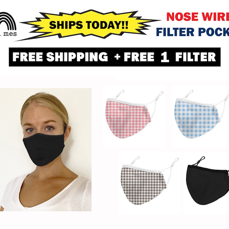Cloth Face Mask - Etsy