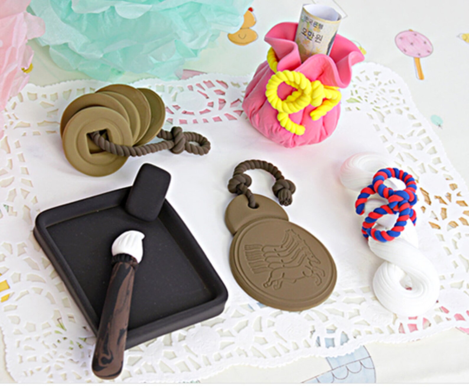 Doljabi Clay Items Korean Dohl Party Decoration - Etsy