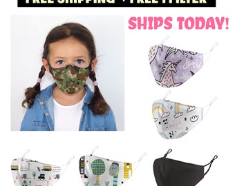 NEW DESIGN Ari Mes Kids Reusable and Adjustable Face Mask | Etsy