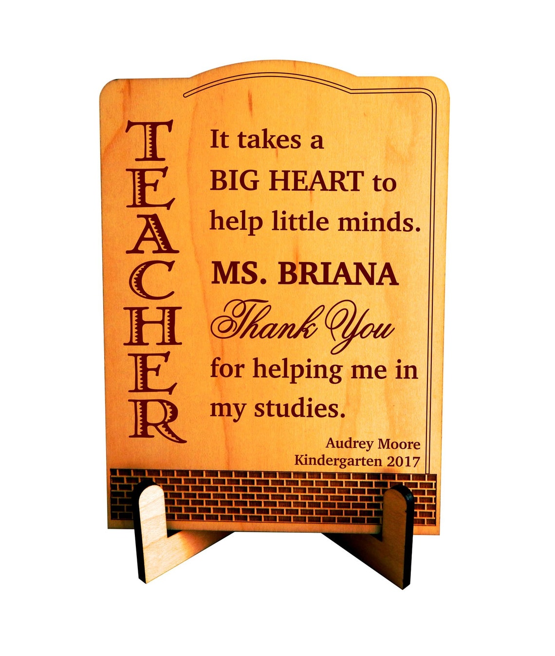 Personalized Teacher Gift Sign Gifts for Preschool Prek - Etsy