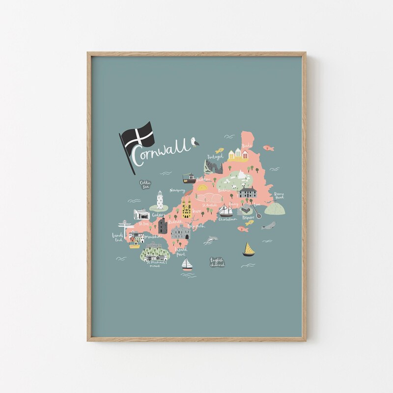 Large Prints of Cornwall - Etsy UK