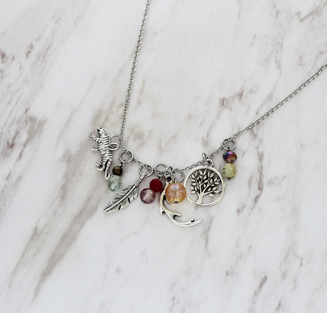 Keyleth Necklace Critical Role Inspired Charm Necklace Keyleth Crit ...
