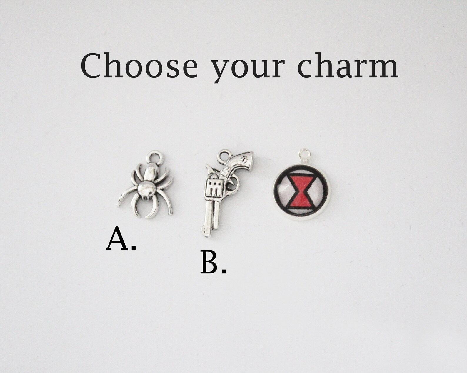 Clint Natasha Friendship Necklace Set Comic Inspired Jewelry | Etsy UK