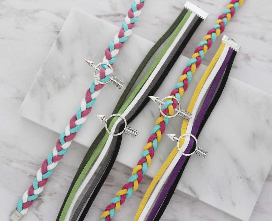 Pride and Joy Bracelets - Flag Pride Color Bracelet - Bisexual Pan ...