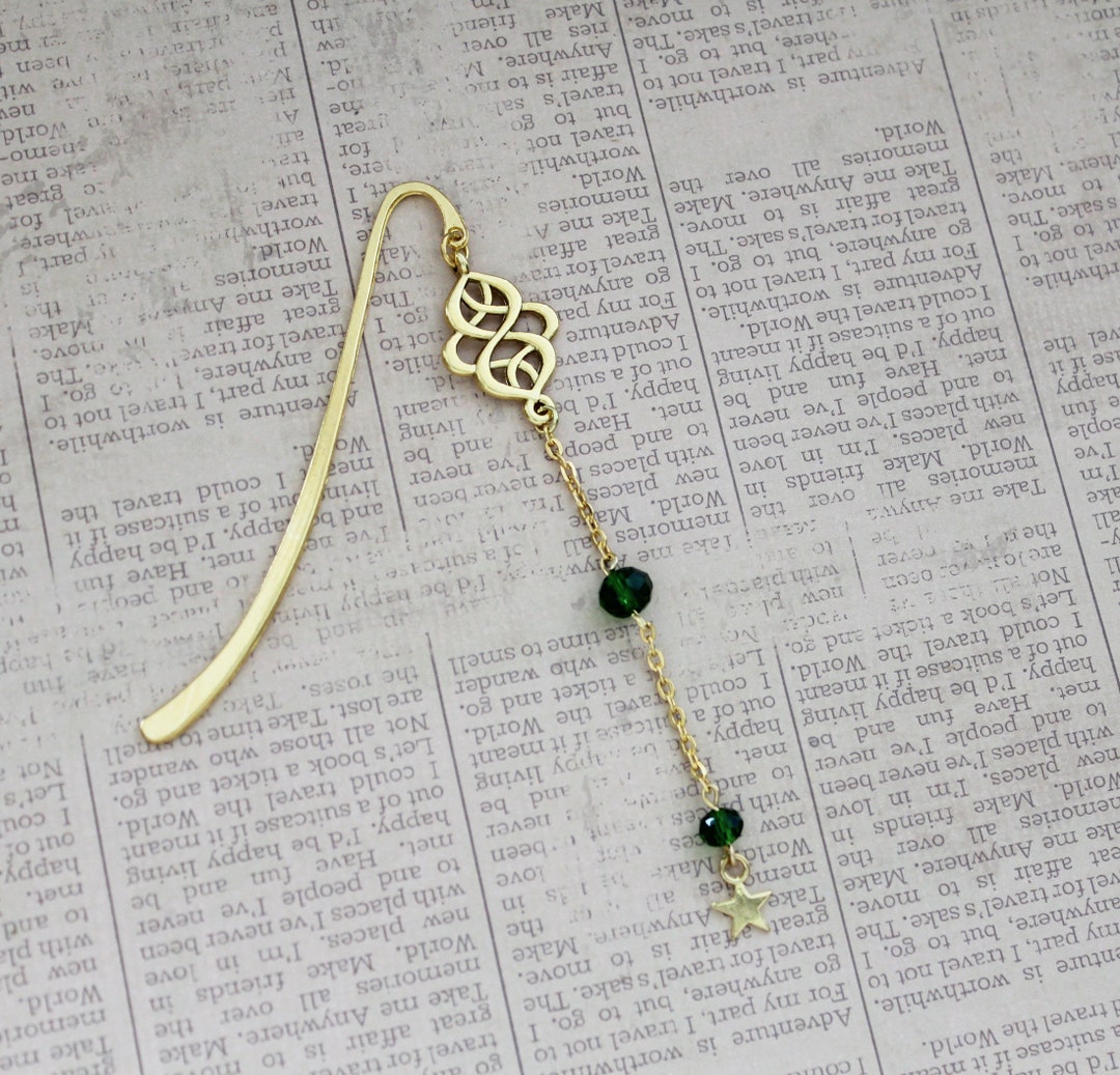 Loki Swirl Bookmark Gold Loki Comic Inspired Charm Bookmark Metal Book ...