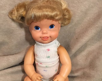 Vintage Mattel 1968 Baby Go Bye Bye Doll - Etsy