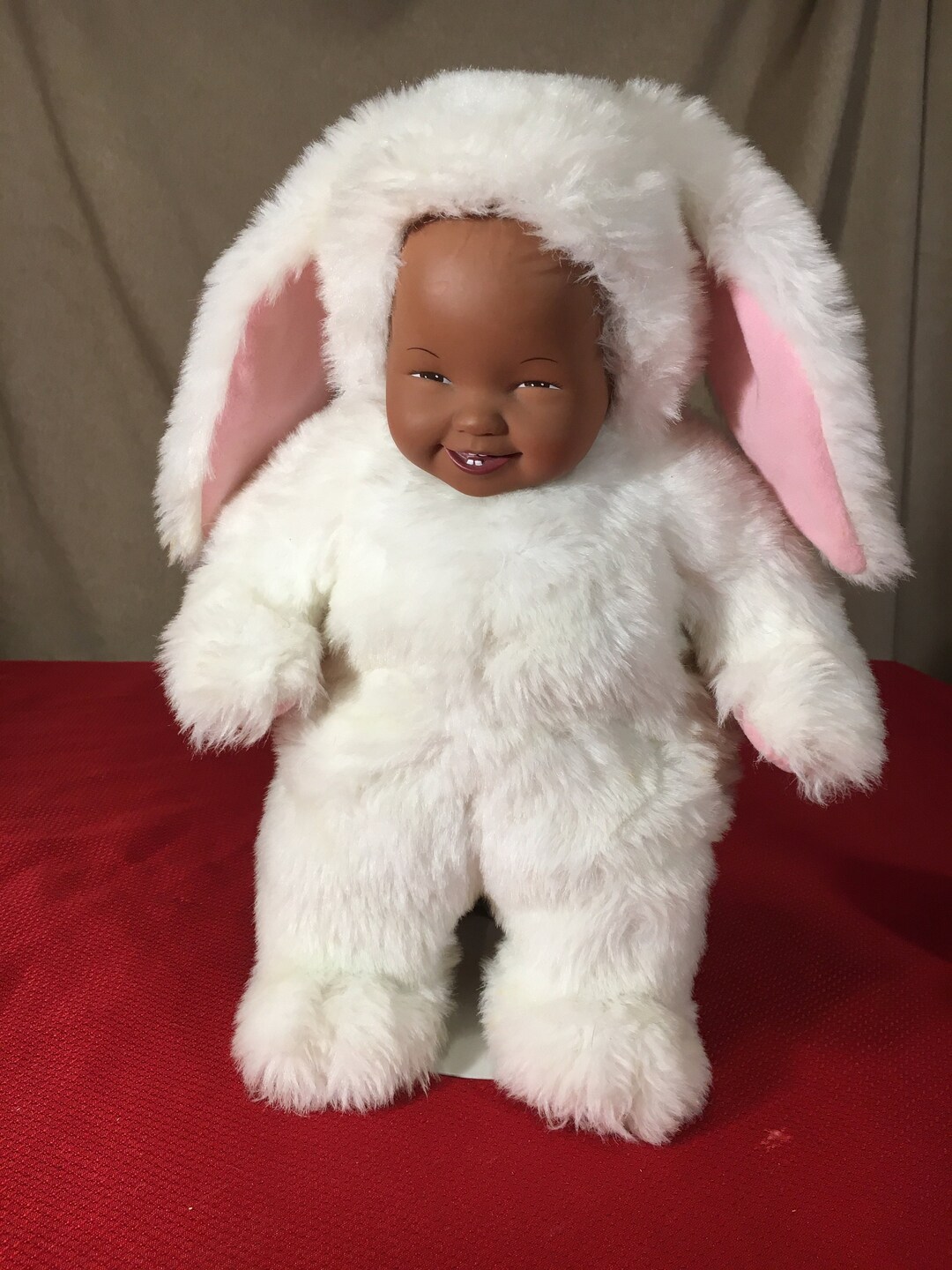 16 Anne Geddes Bunny Black Baby Doll 1990's - Etsy